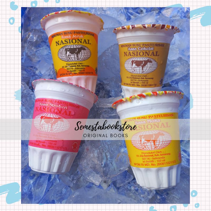 Jual Susu Murni Nasional All Variant Rasa - Susu Pasteurisasi | Shopee ...
