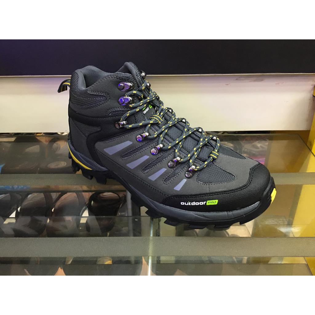 Jual Sepatu Gunung Outdoor Pro Lynk - Grey | Shopee Indonesia