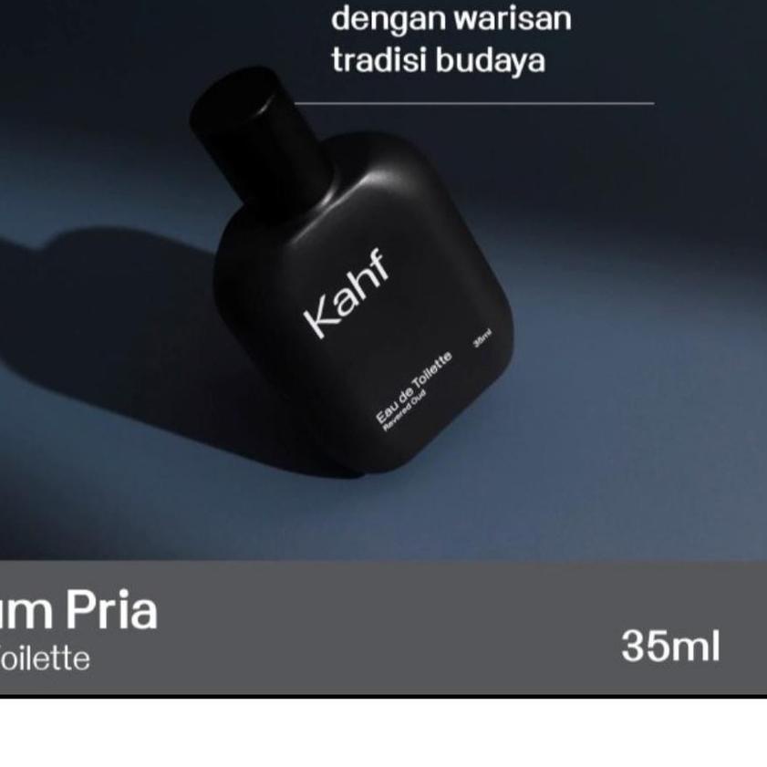 Jual Kahf Parfum Pria Revered Oud Eau de Toilette 35 ml ( HITAM ...