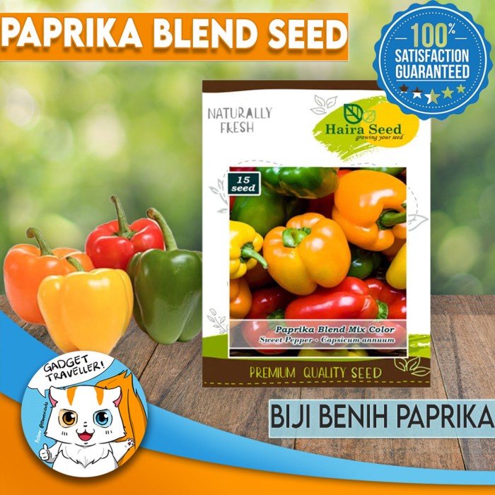 Jual EKSKLUSIF PAPRIKA BLEND MIX COLOR HAIRA SEED - BIJI BENIH BIBIT ...