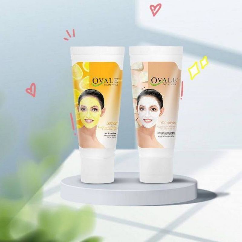 Jual Ovale Facial Mask Bengkoang dan lemon 75g | Shopee Indonesia