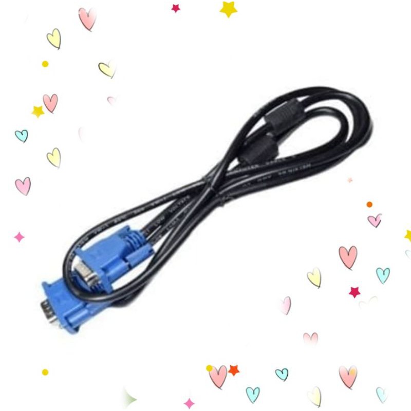 Jual Kabel VGA 1.5m kabel monitor kabel komputer | Shopee Indonesia