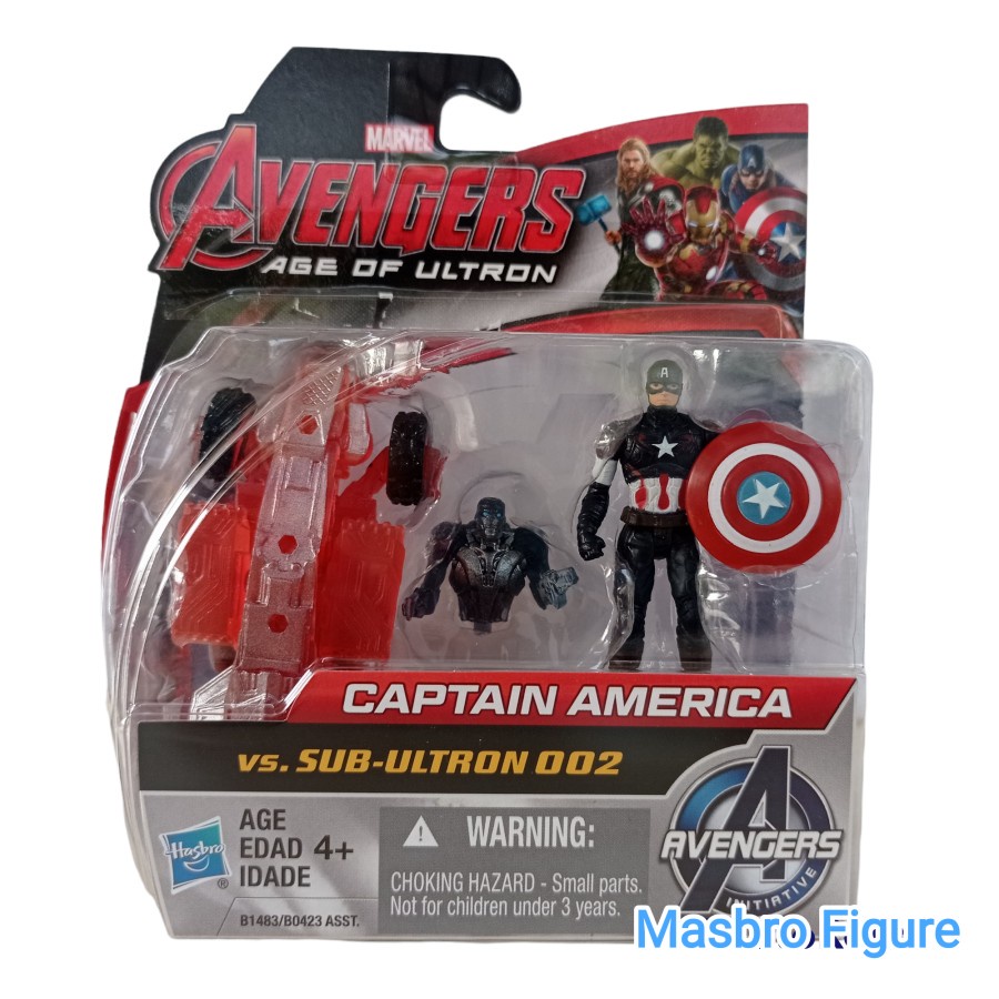 Jual Marvel Avengers Age Of Ultron Captain America vs. Sub - Ultron 002 ...