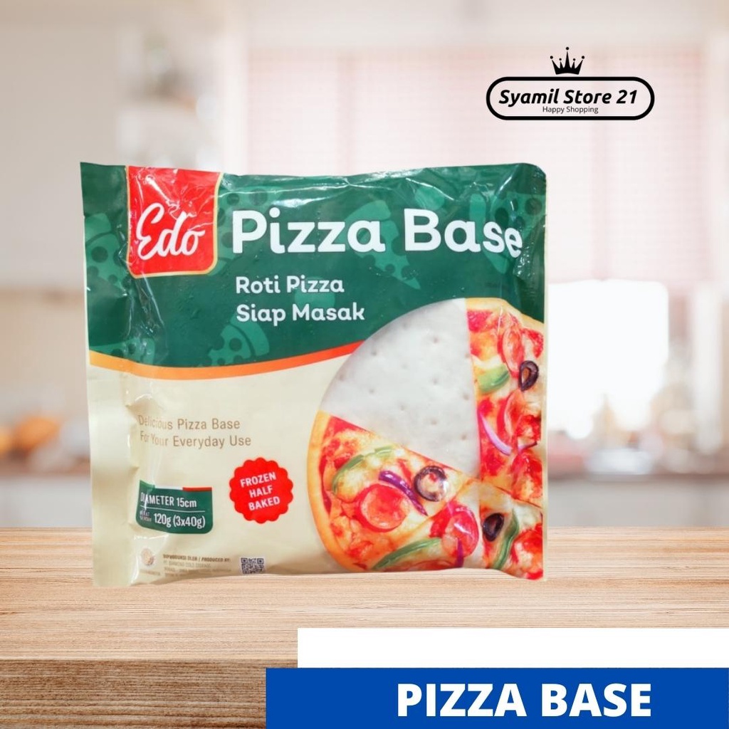 Jual Pizza Base Edo adonan pizza tepung pizza 15 CM | Shopee Indonesia