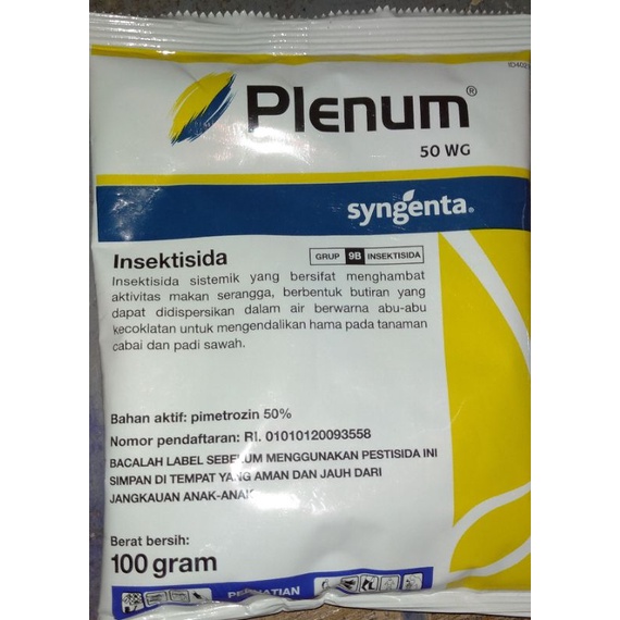 Jual INSEKTISIDA PLENUM 50 WG 100 GRAM | Shopee Indonesia