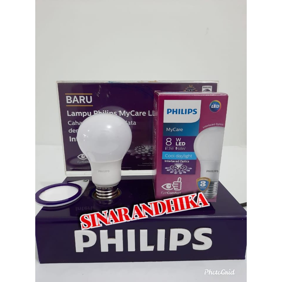 Jual LAMPU PHILIPS LED 8 WATT | Shopee Indonesia