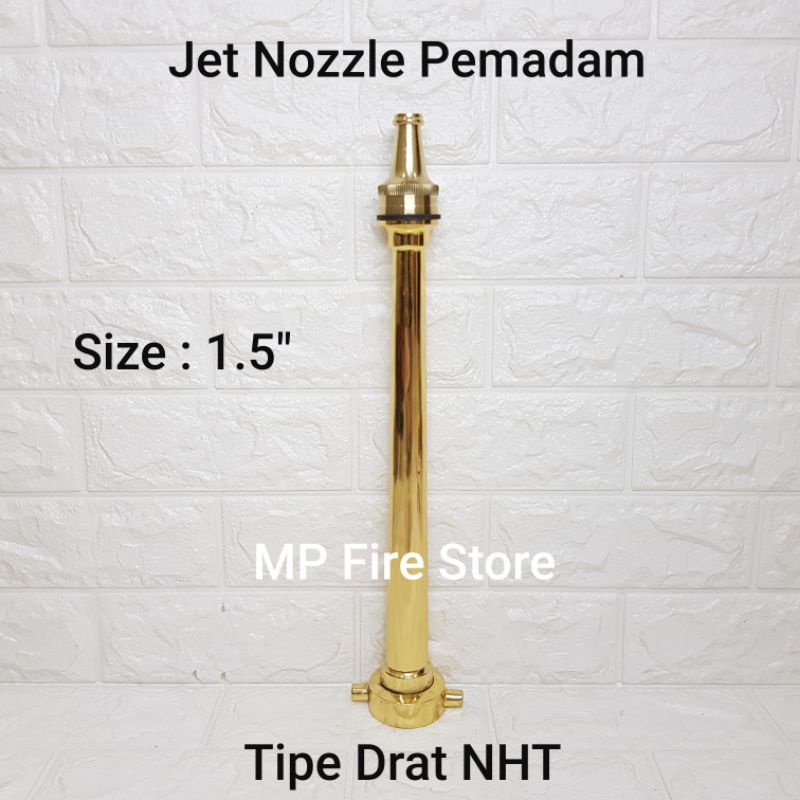 Jual FIRE JET NOZZLE PEMADAM DRAT NHT ANSI 1.5 in KUNINGAN HYDRANT ...