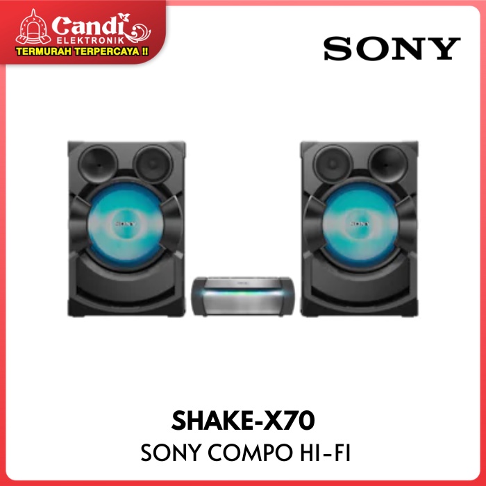 Jual SONY Speaker Compo Hi-Fi SHAKE-X70 | Shopee Indonesia