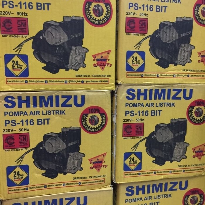 Jual new SHIMIZU PS-116 BIT Pompa Air | Shopee Indonesia