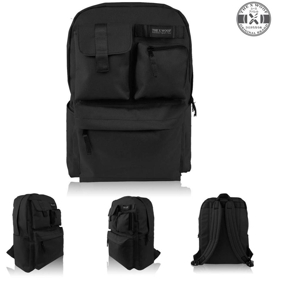 Jual Terkini 7NA The X Woof Tas Ransel Laptop Pria Seri Anak Muda Ke ...