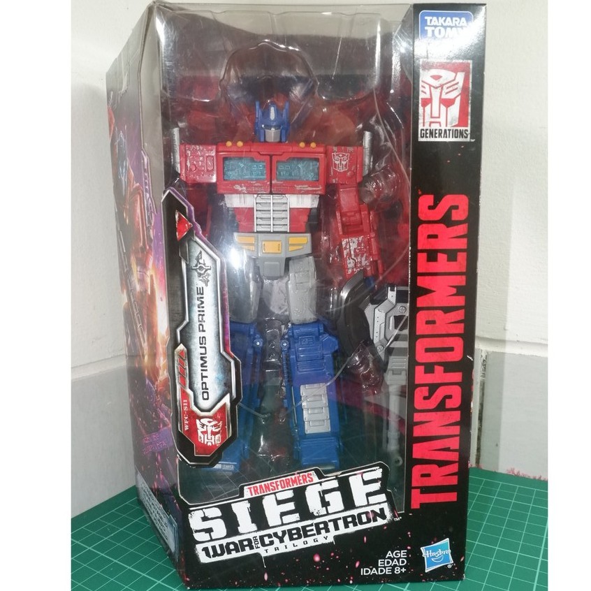 Jual HASBRO Transformer SIEGE Optimus Prime, Autobot, Action Figure ...
