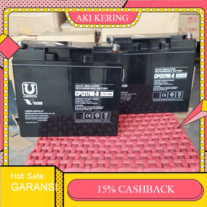 Jual Battery vision 12v 17ah | Shopee Indonesia