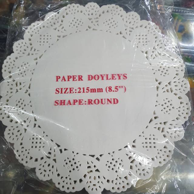 Jual Renda kertas ukuran (8.5)paper doyleys 1 pak isi 250 pch (RP.35000 ...