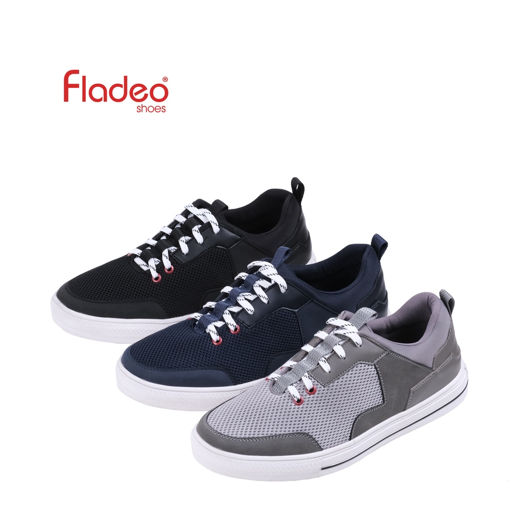 Jual Fladeo K21/MSS197-1AS/Sepatu Sneakers Tali Pria [ Sneaker Shoes ...