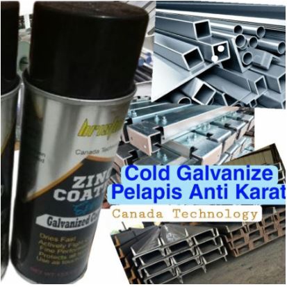 Jual Zinc Cold Galvanize - Coating - Instant - Spray - Seng, BRISTONE ...