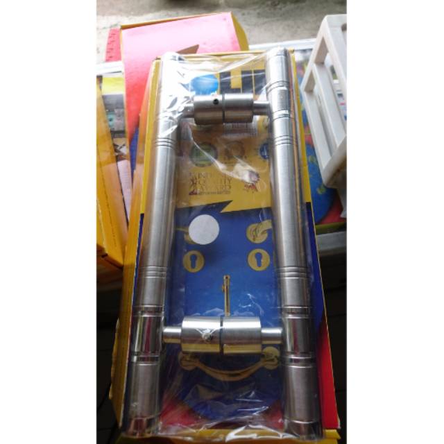 Jual Gagang pintu dobel Handle pintu gagang pintu panel pintu sembah ...