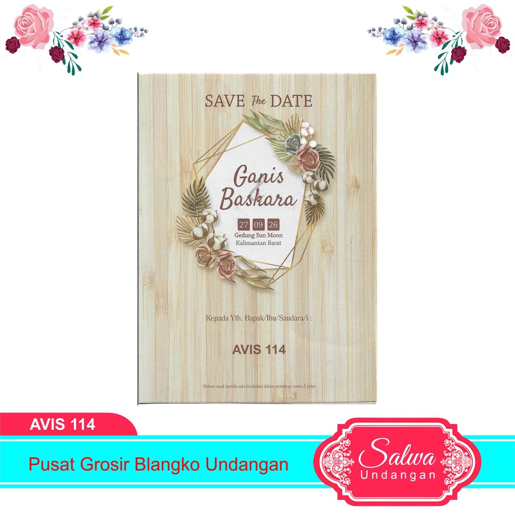 Jual Blangko Undangan Avis 114 Harga Murah | Shopee Indonesia