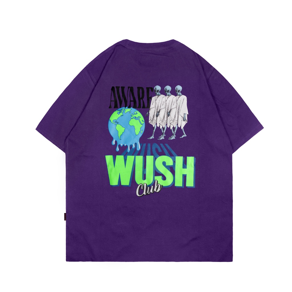 Jual Baju Kaos Distro pria wanita Streetwear Premium Wush Club Aware ...