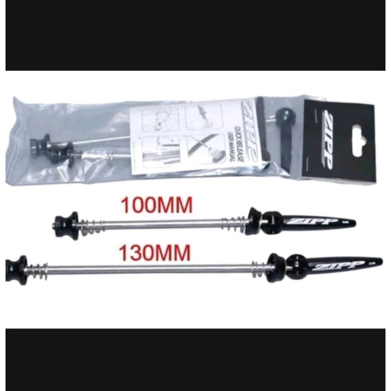 Jual zipp QR as roda sepeda quick release as qr sepeda zipp titanium ...