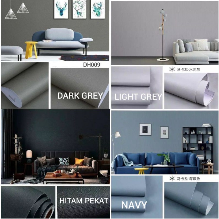 Jual Terlaris Wallpaper 45 m x 10M Sticker Murah Wallpaper Dinding ...