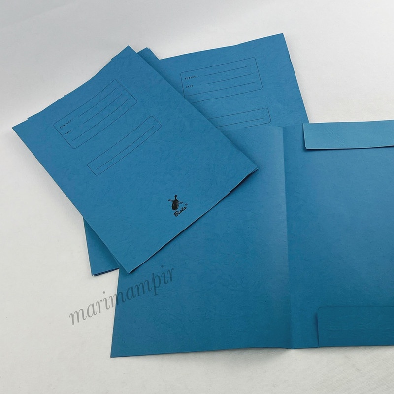 Jual MAP KERTAS / STOPMAP BUFALLO BIOLA 35 X 24 CM BIRU TUA ( 10 PCS ...