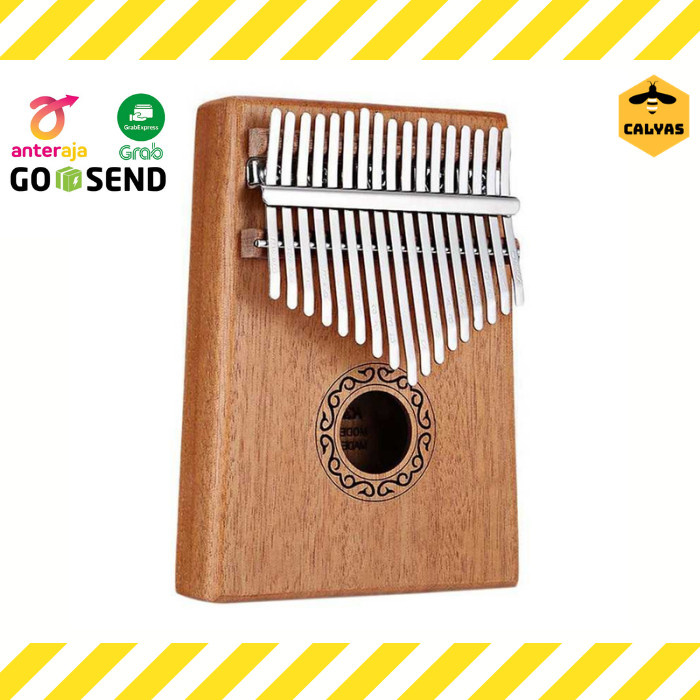 Jual Alat Musik Kalimba Thumb Piano Musical 17 Note Sound Premium ...