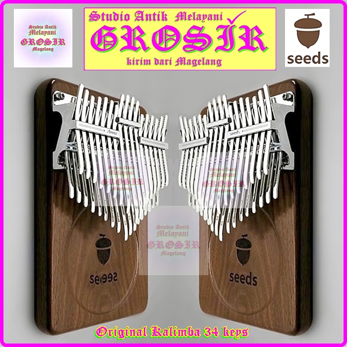 Jual KALIMBA SEEDS 34 KEYS 30001 - SEEDS KALIMBA - PIANO JARI - PIANO ...