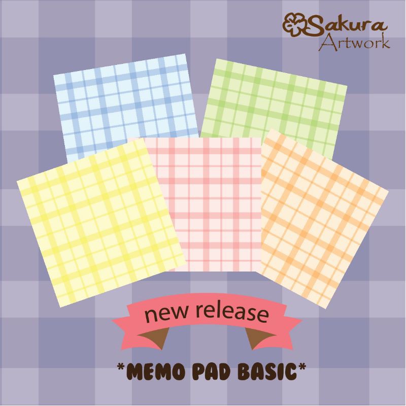Jual Memo Pad Basic Color | Shopee Indonesia