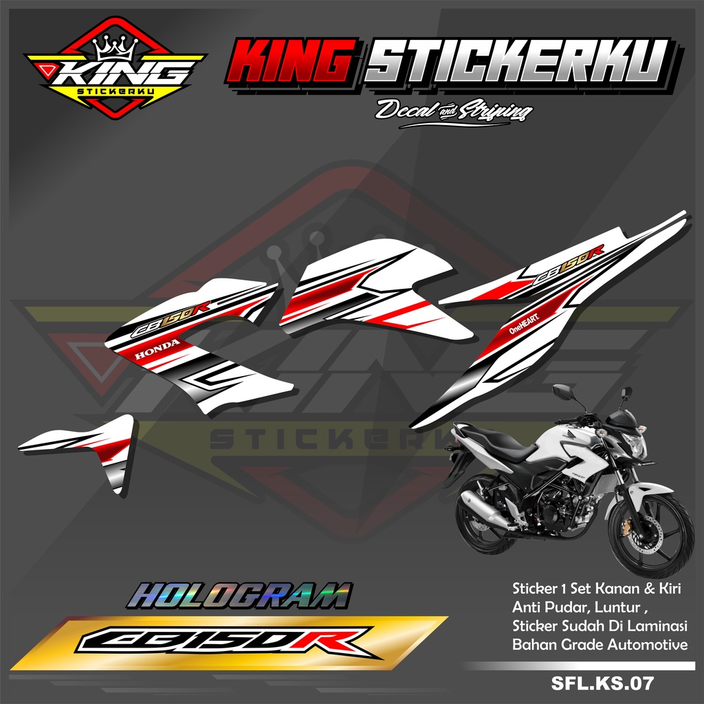 Jual Stiker CB 150 R Lama/Old - Sticker Striping Motor CB 150 R Lama ...