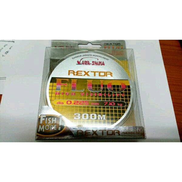 Jual awashima Line rextor fluo 300 meter 0.225 AP-1074 | Shopee Indonesia