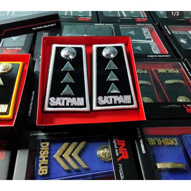 Jual Pangkat satpam logam ter EXCLUSIVE terbaru berbagai golongan ...