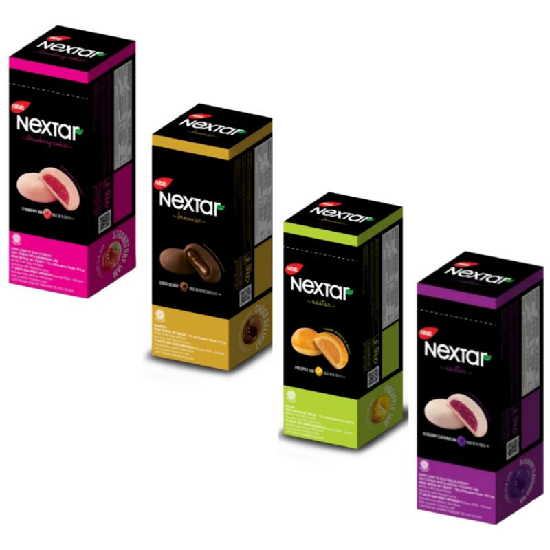 Jual Nextar 8 x 14 g - Coklat/ Strawberry/ Nenas/ Blueberry/ Krimero ...