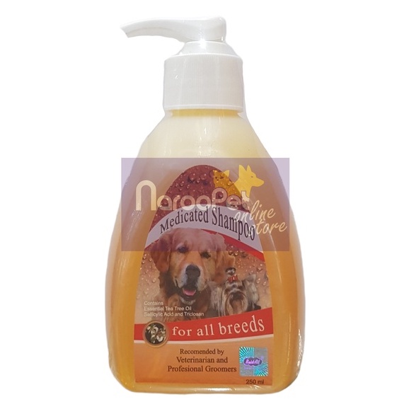 Jual Sanitiser Raid All Medicated Shampoo Dog for All breed 250ml ...