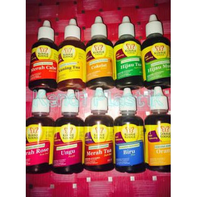 Jual Cetakan-Terbaik-6A780 Pewarna Makanan Merek Koepo-Koepo / Food ...