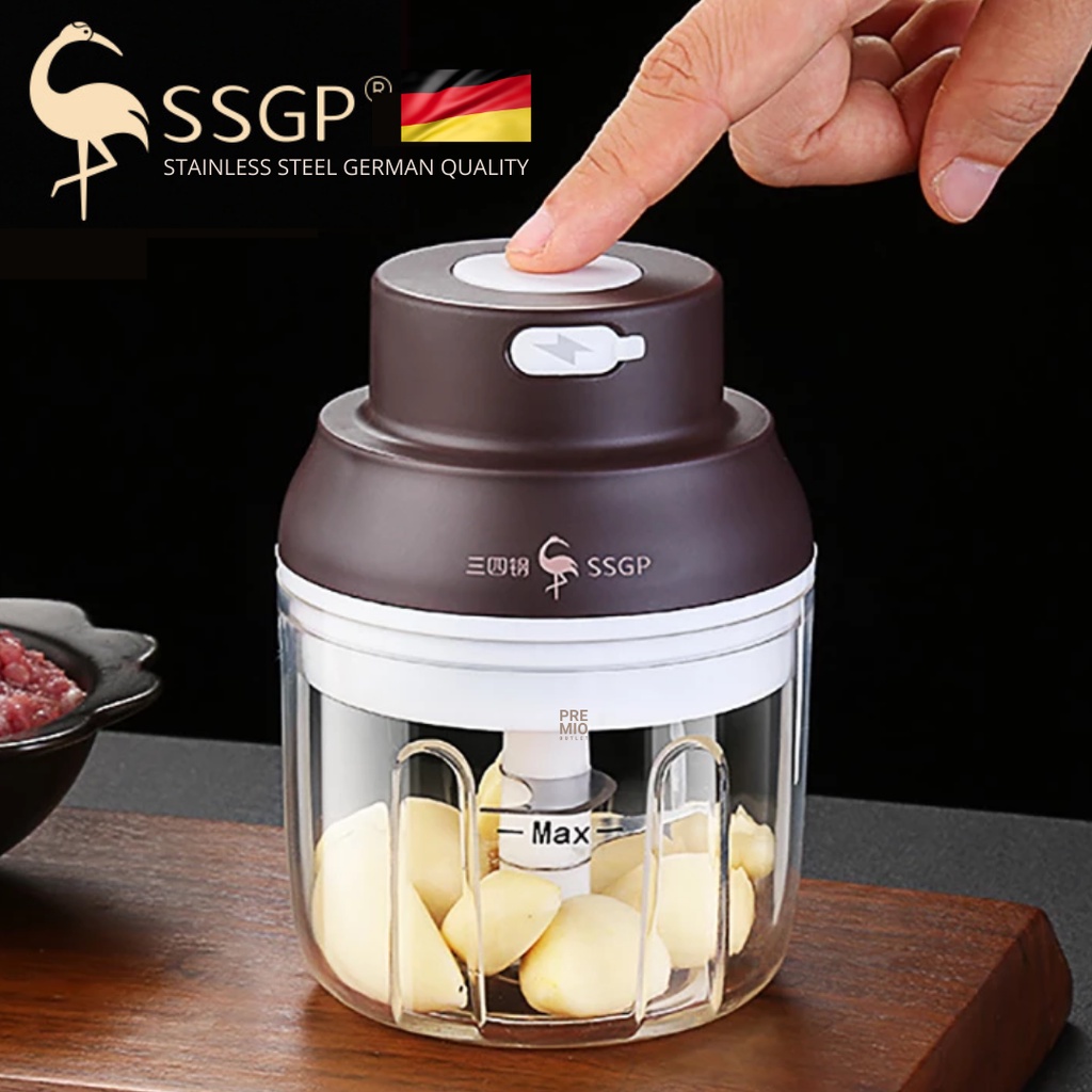 Jual PREMIO Mini Chopper Blender Portable Penggiling Bumbu Dapur Daging | Shopee Indonesia