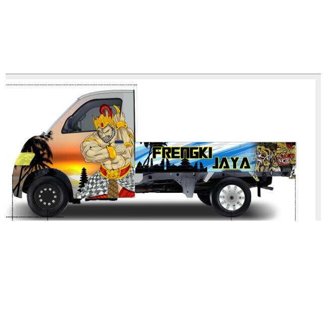 Jual Decal grand max edisi barong | Shopee Indonesia