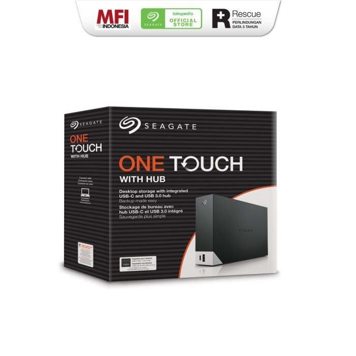 Jual HDD External 3.5" Seagate One Touch Desktop Hub 10TB USB3.0 ...