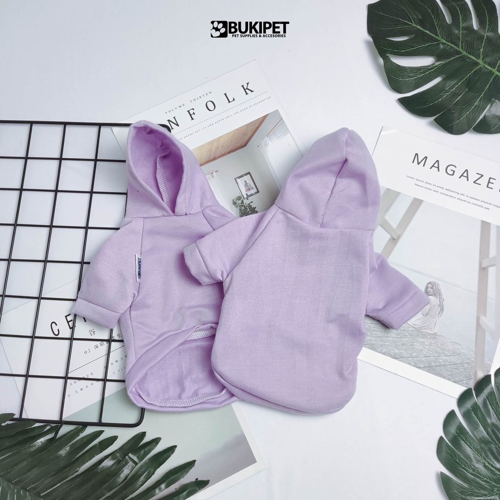 Jual baju kucing anjing cowok cewek lucu murah - Bukipet Hoodie Basic Series | Shopee Indonesia