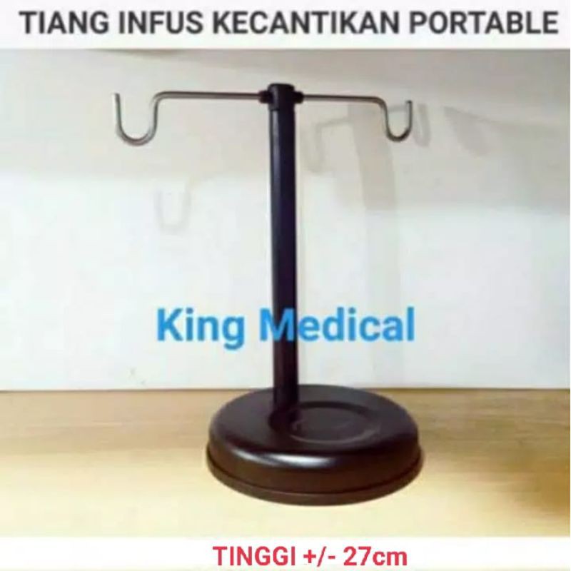 Jual Tiang Infus Kecantikan Portable/Tiang Infus Meja/Tiang Infus Mini ...