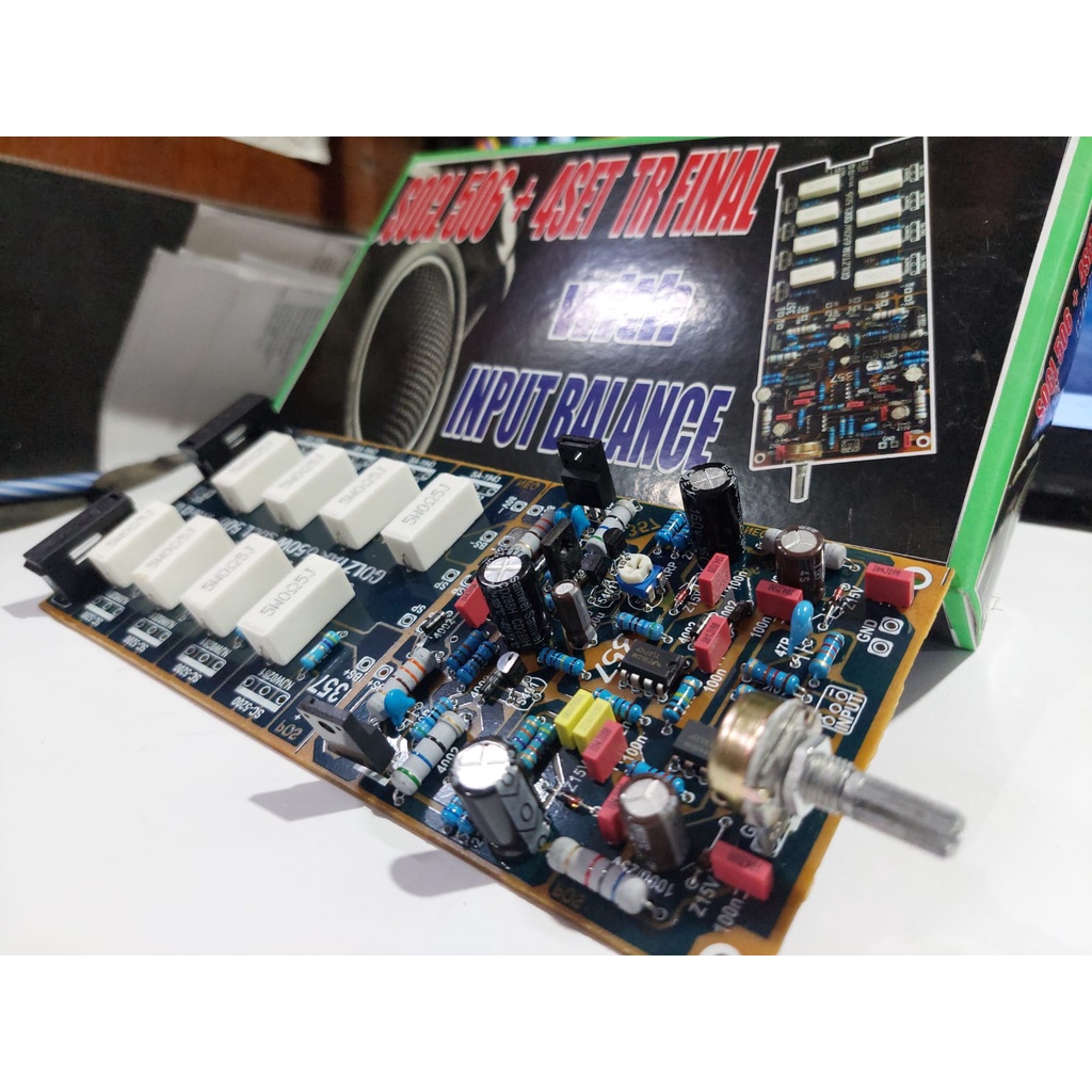 Jual KIT DRIVER 506 + PCB FINAL 4 SET PLUS INPUT BALANCE | Shopee Indonesia