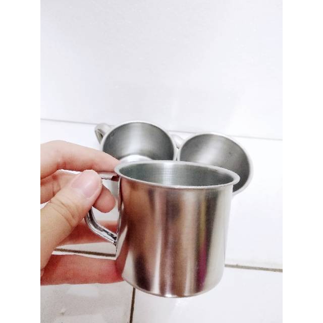 Jual Cangkir Stainless 7cm | Shopee Indonesia