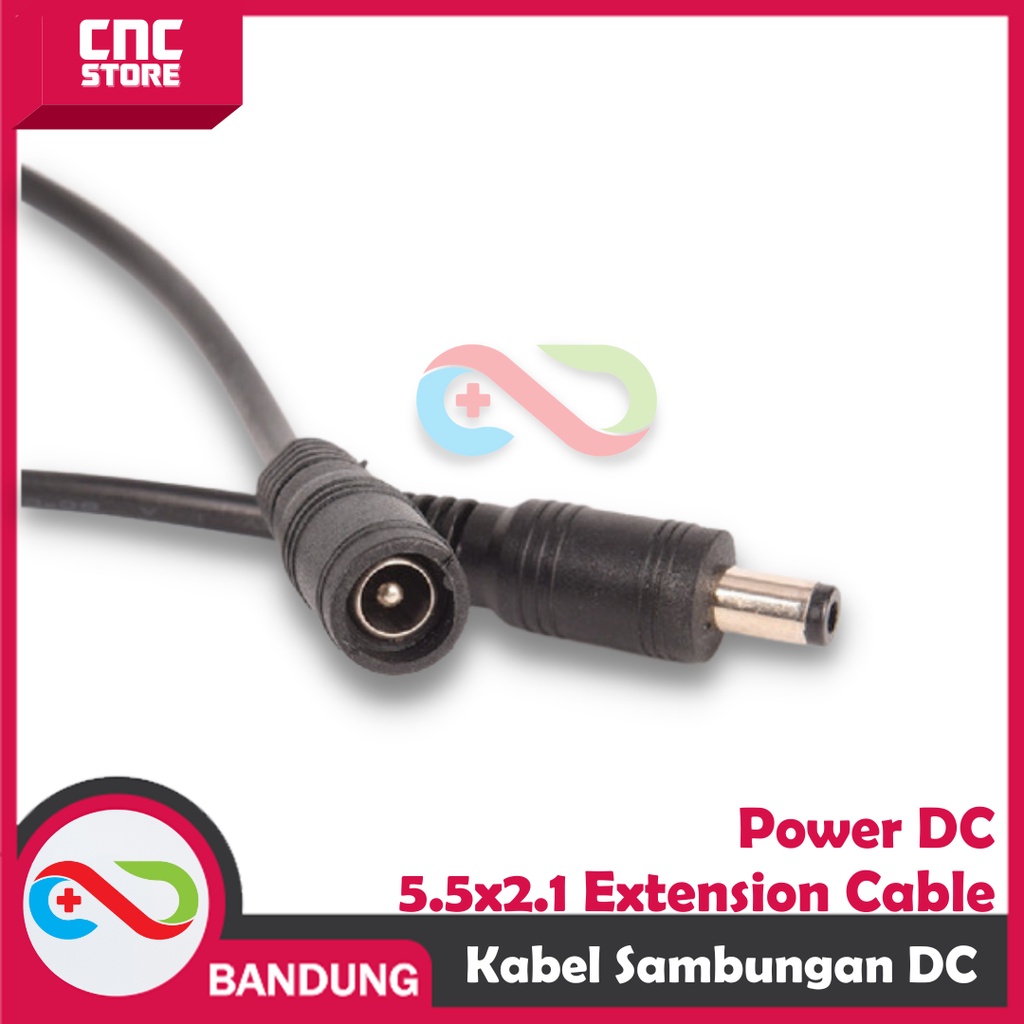 Jual 3M KABEL SAMBUNGAN POWER DC 5.5x2.1 EXTANSION CABLE PERPANJANGAN ...