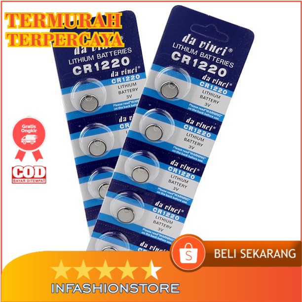 Jual PROMO Baterai Kancing Lithium 3V (1 PCS) Tipe Variatif batu ...