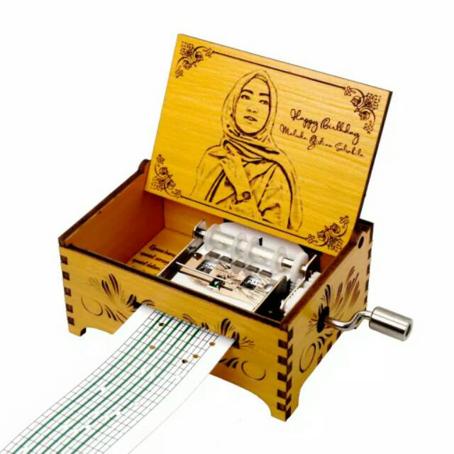 Jual (Caira) Kotak Musik Music Box Custom Musik dan Foto | Shopee Indonesia