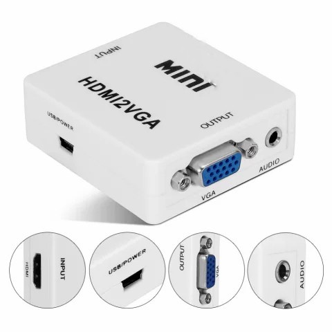 Jual vag2hdmi konverter vga to hdmi /vga to hdmi / vga2hdmi box ...