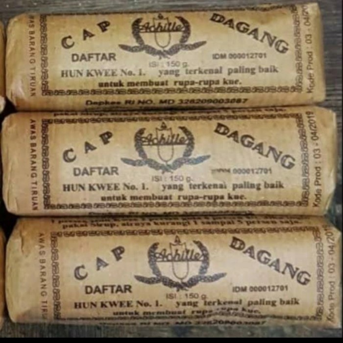 Jual Tepung Hun Kwee Achilles Cap Dagang 150 Gram / Hunkwe / HunKwee ...