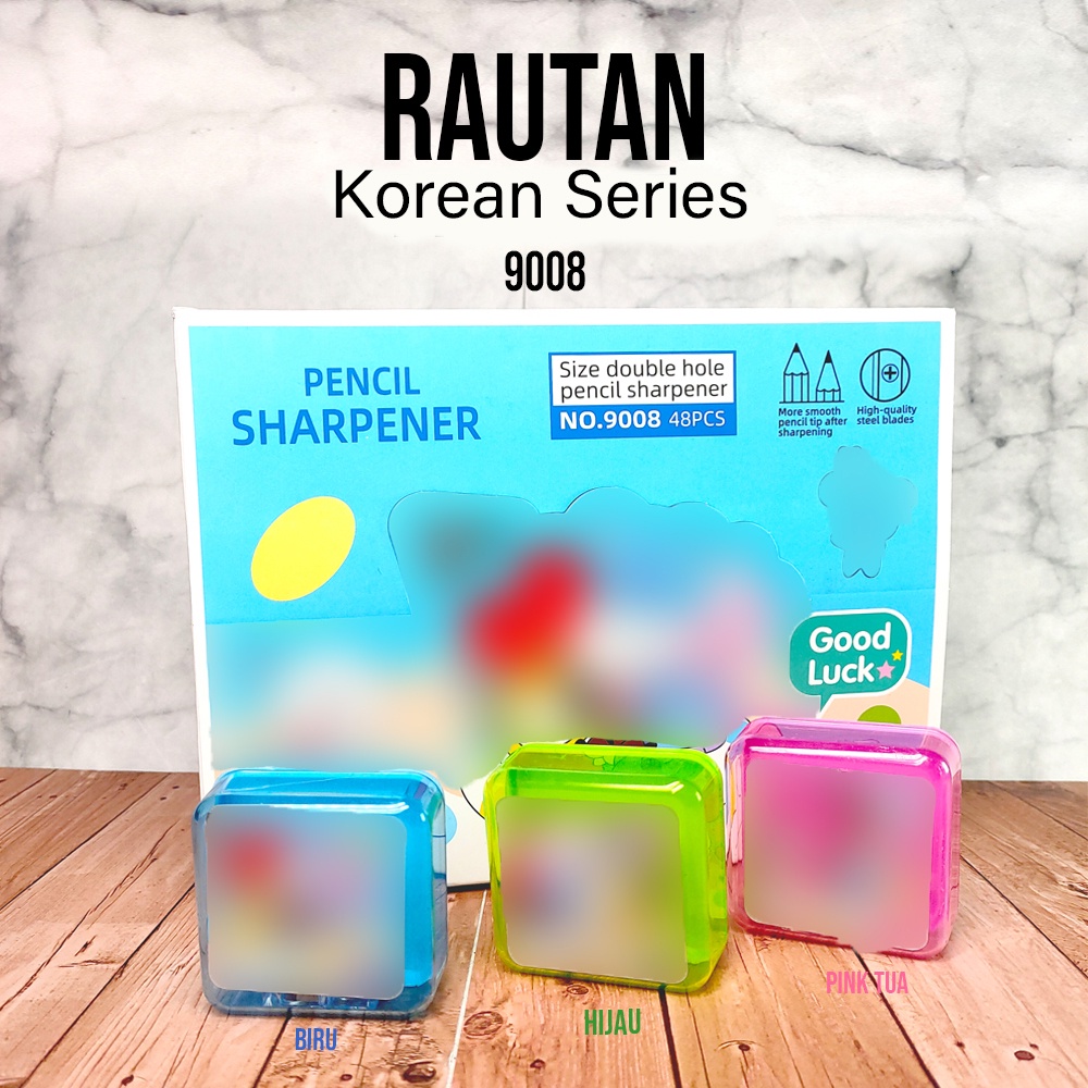Jual Rautan 2 LUBANG Korean Series 9008 / Rautan karakter / Rautan ...