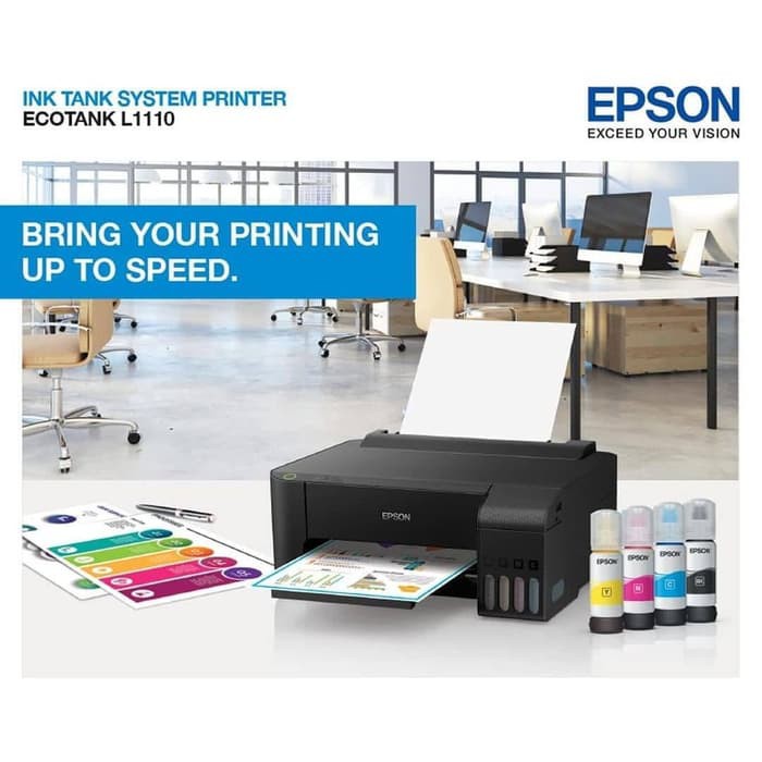 Jual Epson EcoTank L1110 Ink Tank Printer L 1110 (Print only) | Shopee ...