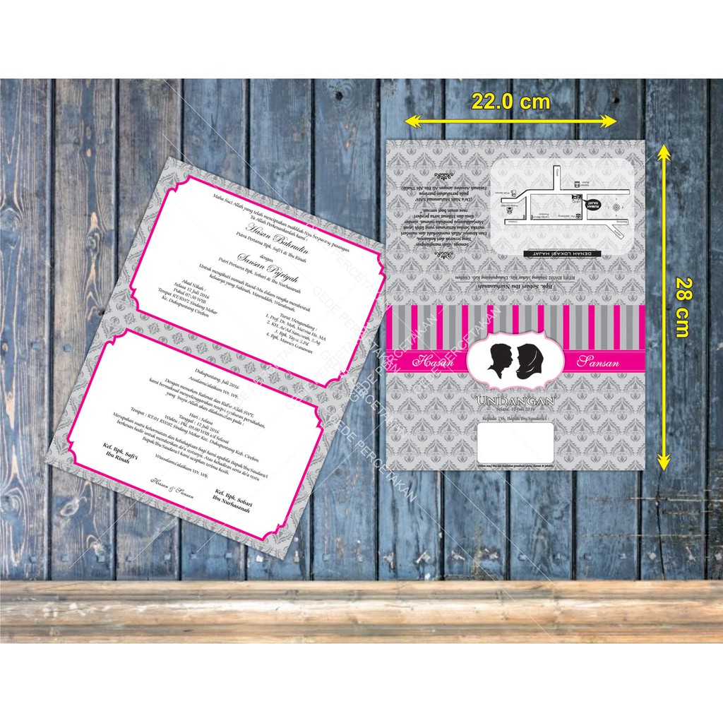 Jual Undangan pernikahan murah model keren | Shopee Indonesia