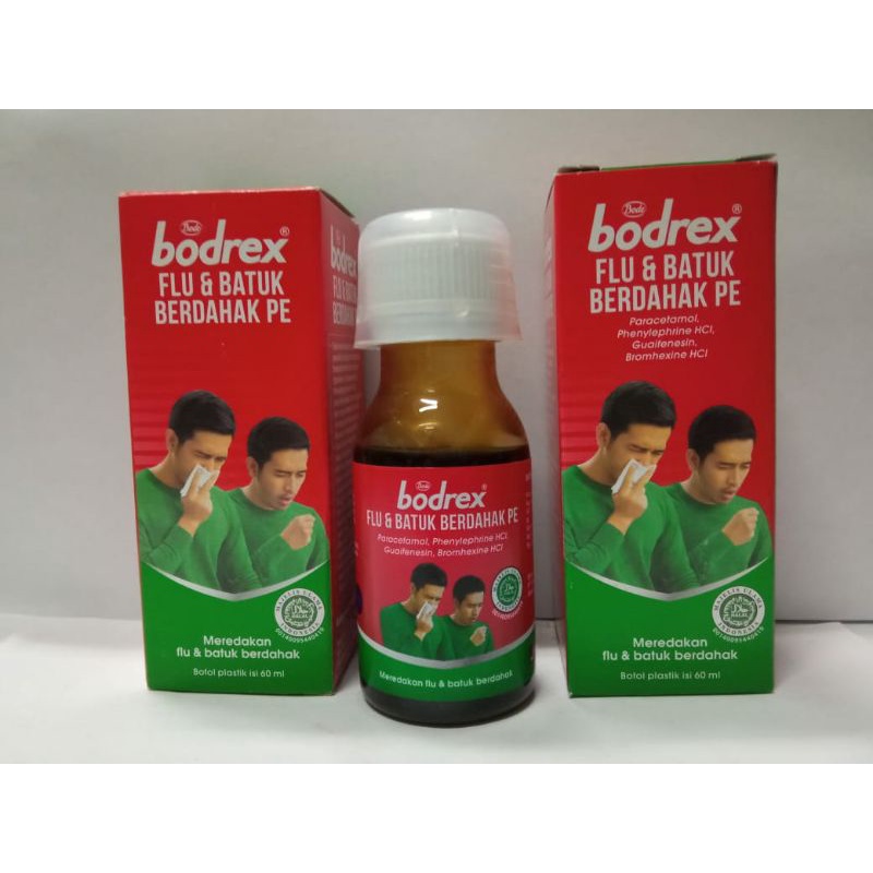 Jual Bodrex Flu & Batuk Berdahak PE 60ml | Shopee Indonesia